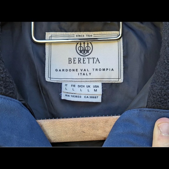 beretta | Jackets & Coats | Beretta Mens Full Zip Shooting Hunting ...